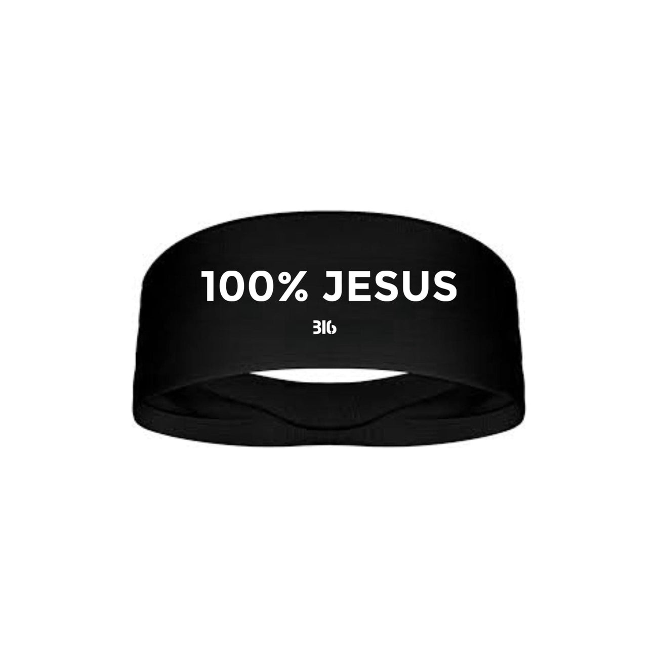 100% Jesus Performance Headband - Ballers in God